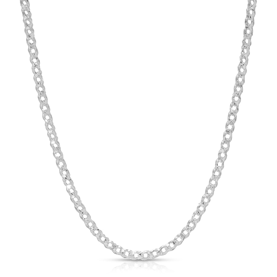 Prism Cut Chains | Mens Sterling Silver Chains – LZJ