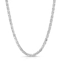 4mm Byzantine Chain Sterling Silver - Luke Zion Jewelry