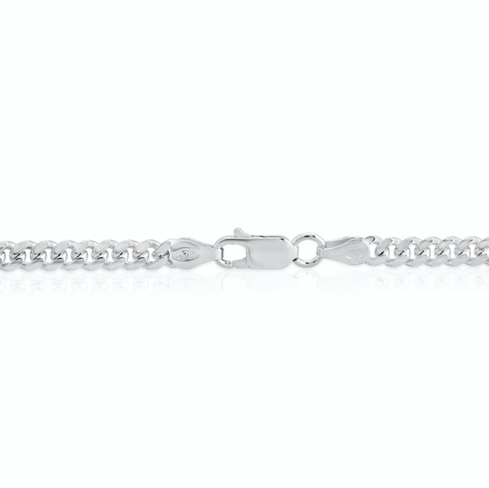4mm Cuban Chain Sterling Silver - Luke Zion Jewelry