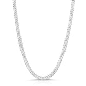 4mm Cuban Chain Sterling Silver - Luke Zion Jewelry – LZJ